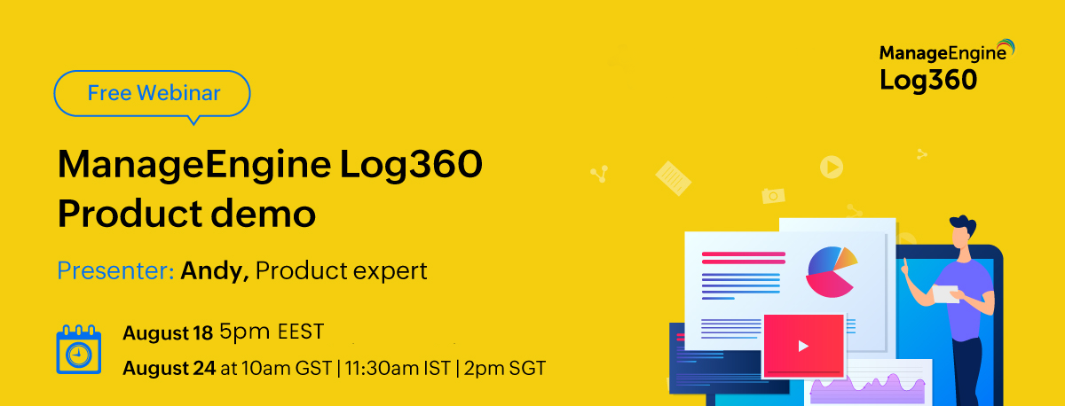 FREE WEBINARS | ManageEngine August 2021 - Channel IT