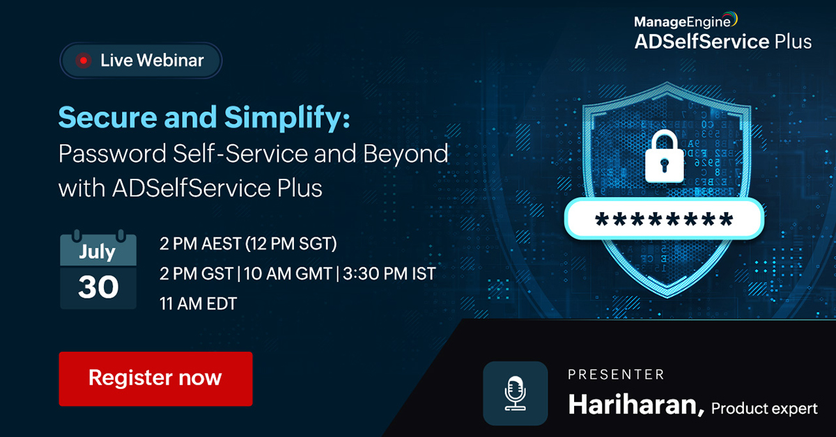 Secure and Simplify: Password Self-Service and Beyond with ...