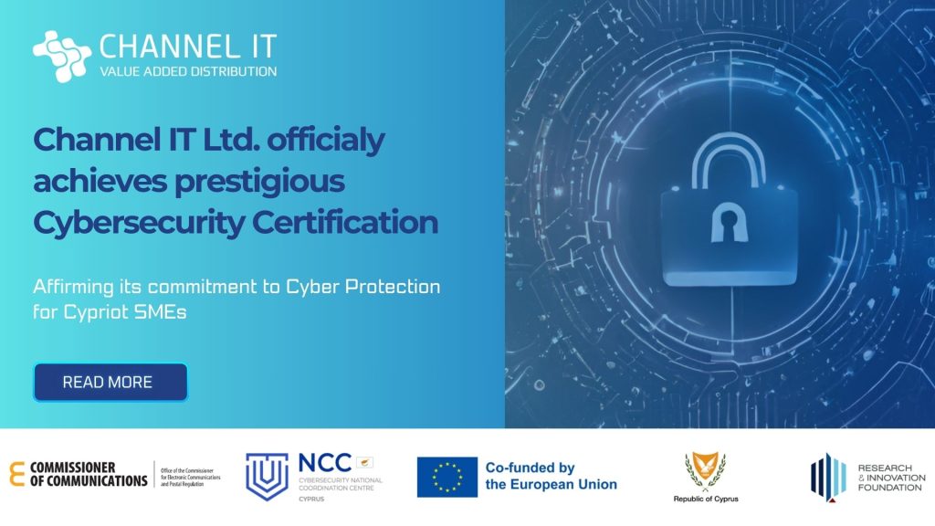 Channel IT Ltd. achieves prestigious Cybersecurity Certification ...