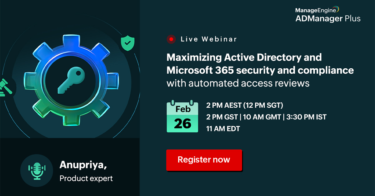 Maximizing Active Directory and Microsoft 365 security and compliance with automated access ...