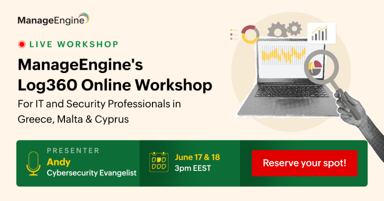 ManageEngine's Log360 Online Workshop - Channel IT